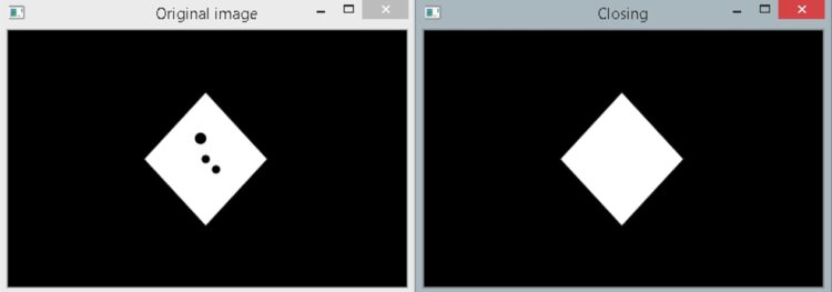 Morphological Transformations in Python using OpenCV | coseries