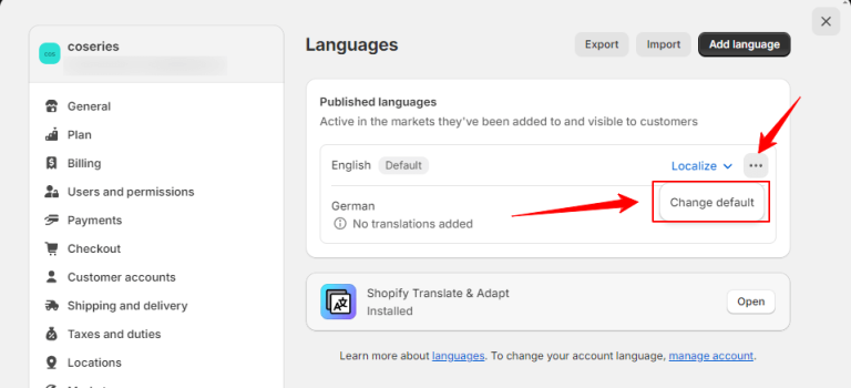 Shopify Language Change: A Step-by-Step Guide [No App Required]